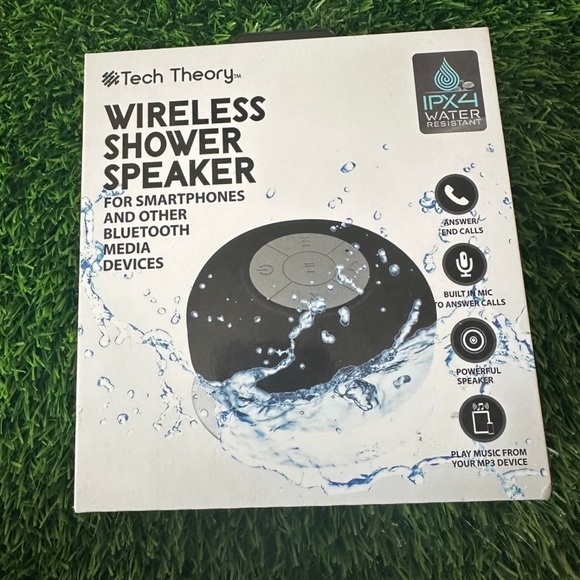 Portable Audio & Video | Tech Theory Wireless Shower Speaker | Poshmark